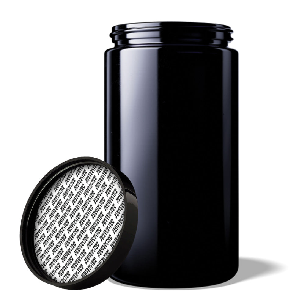 UV Miron Glass Jars | Light-Protective Storage – Botanical Health Oils ...