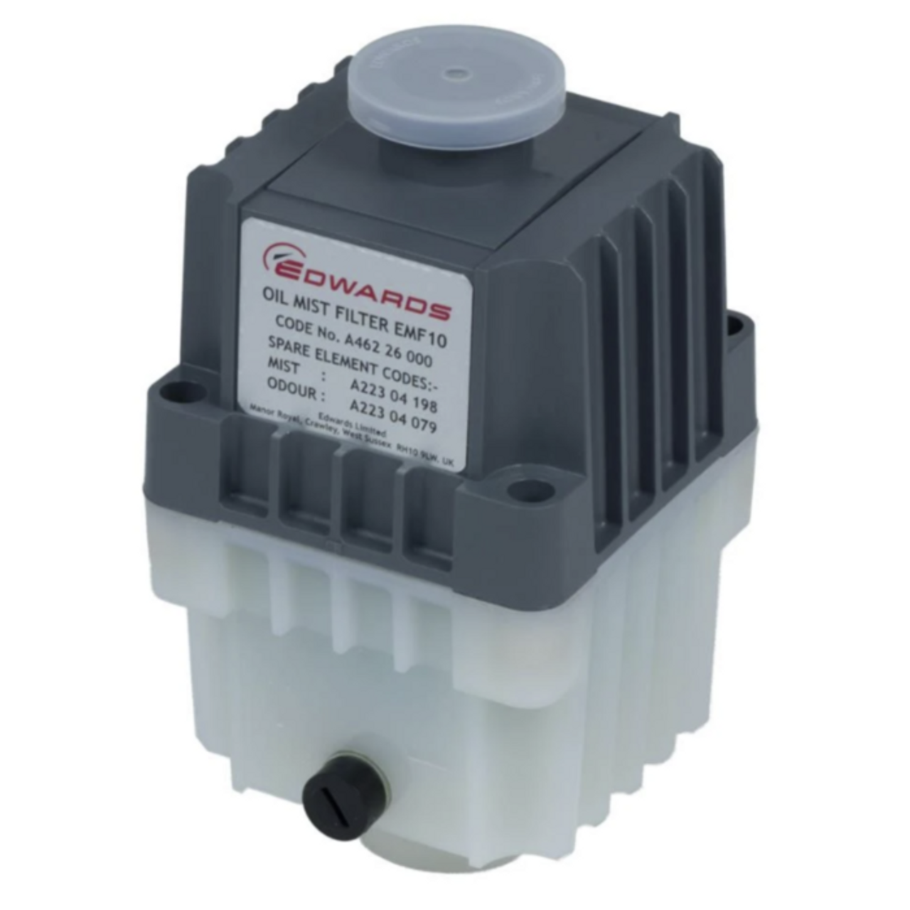 Edwards EMF10 Oil Mist Filter NW25 | Rotary Vane Pump Exhaust Filter ...